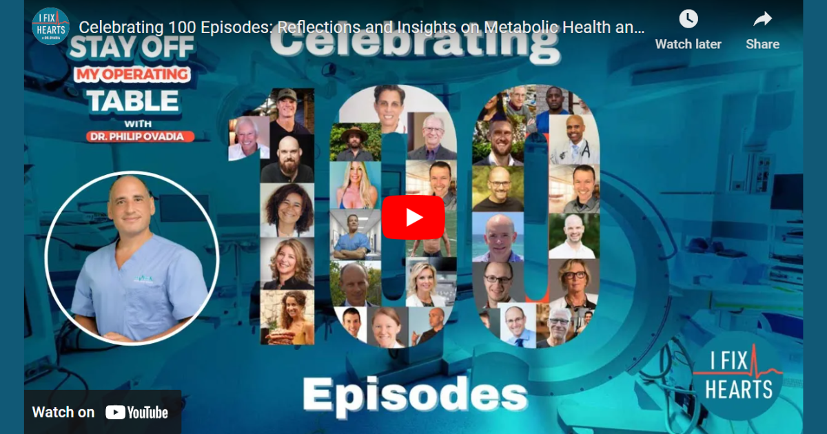 Celebrating 100 Episodes: Reflections and Insights on Metabolic Health ...