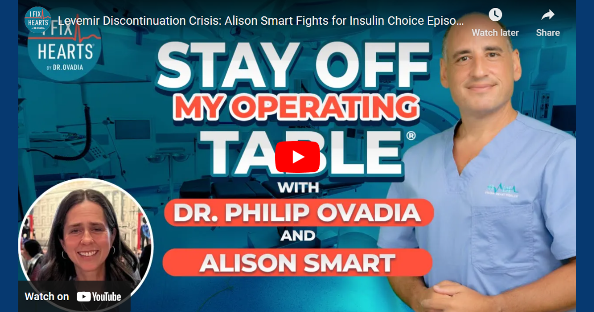 Levemir Discontinuation Crisis: Alison Smart Fights for Insulin Choice ...