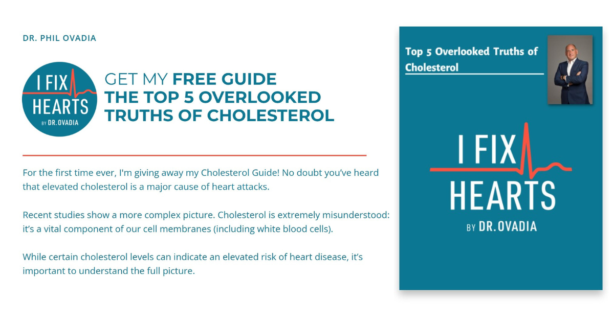 Cholesterol - I Fix Hearts