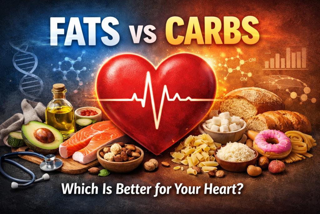 Fats vs carbs in the great heart health debate - I Fix Hearts